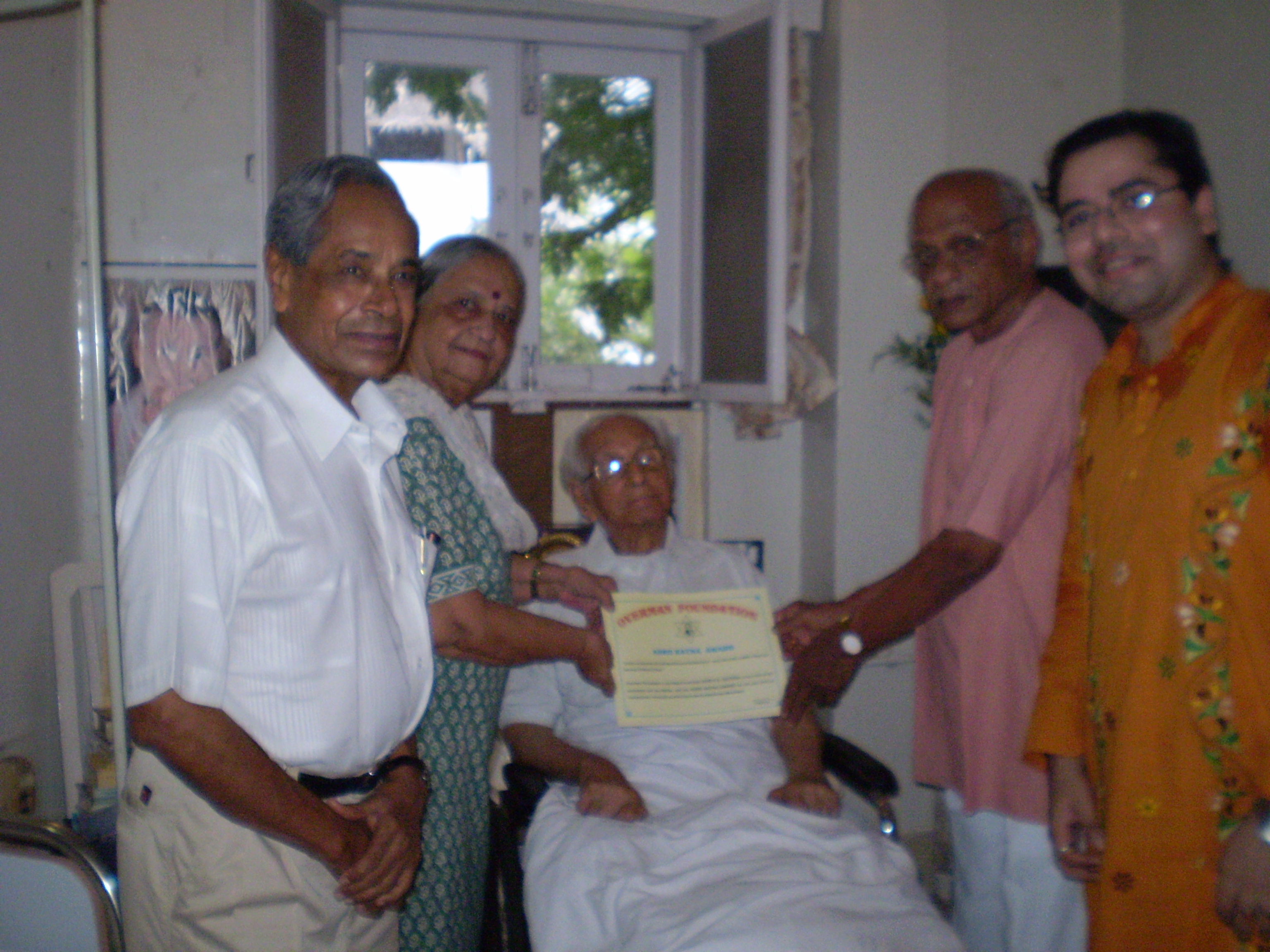 The First “Auro-Ratna Award” Ceremony: A Report – Overman Foundation